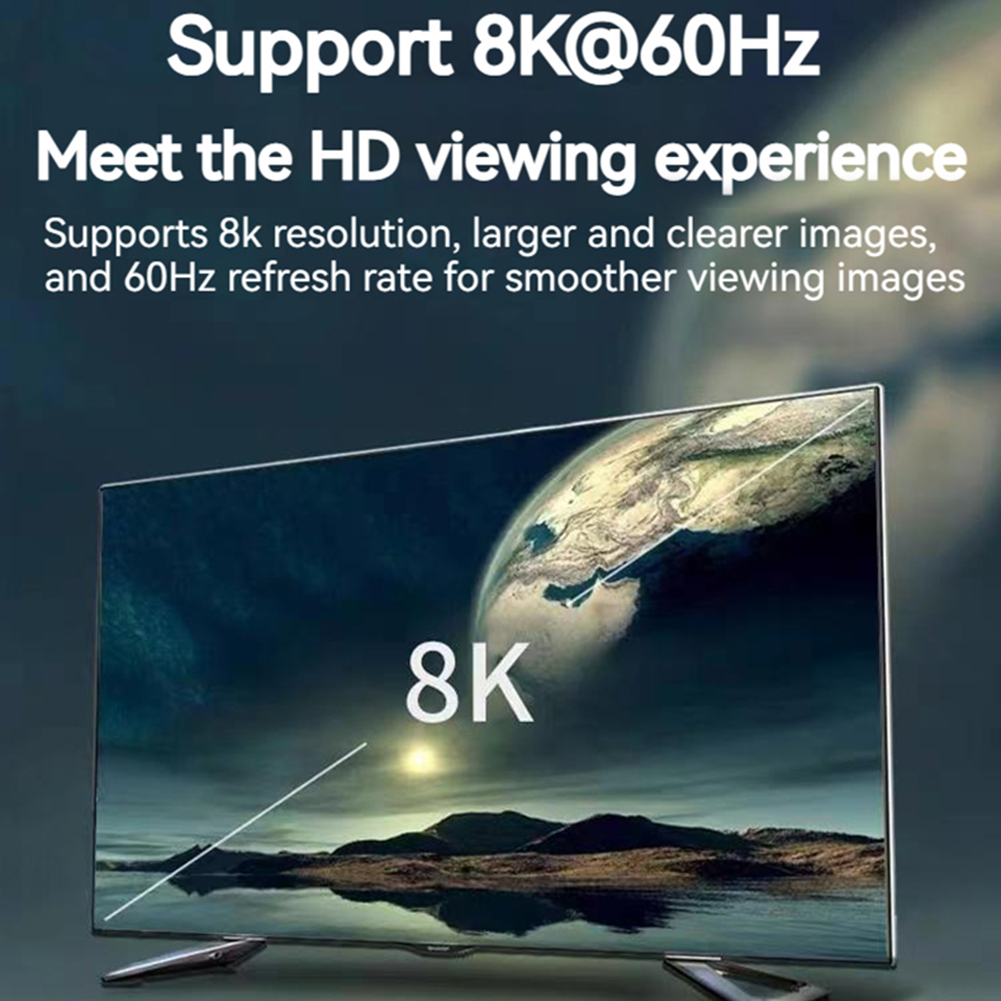 Cable HDMI 2.1 Ehuebsd 90 grados 48Gbps 8K para HD TV | Walmart en línea