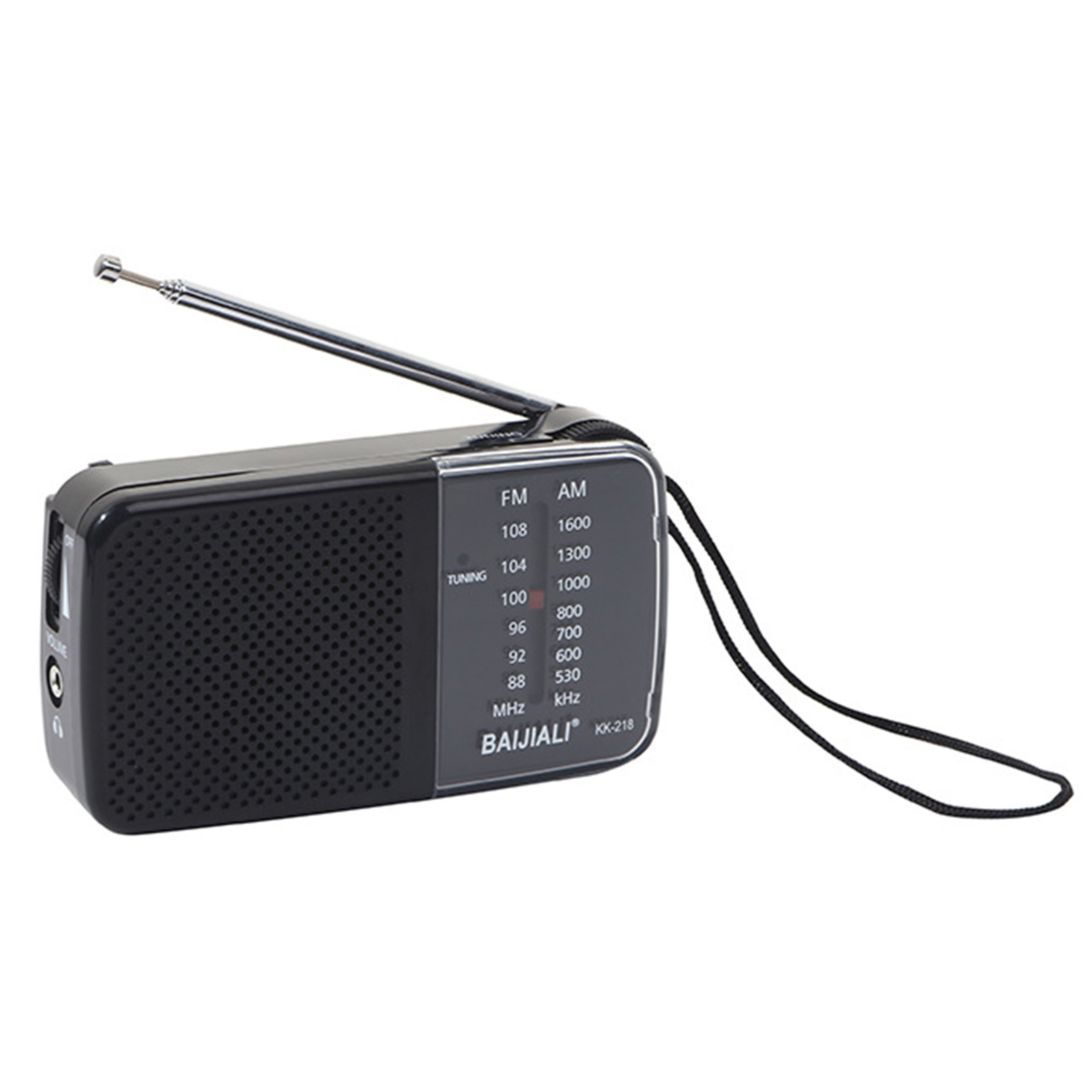 Radio Mini AM/FM AA Alimentado por batería Banda de onda completa ...