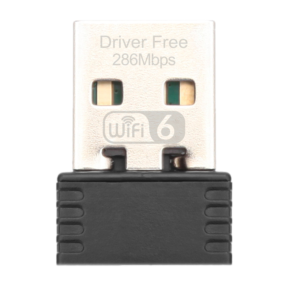 WiFi WIFI6 Mini Dongle 286.8Mbps 2.4GHz Receptor externo inalámbrico para PC portátil | Bodega ...
