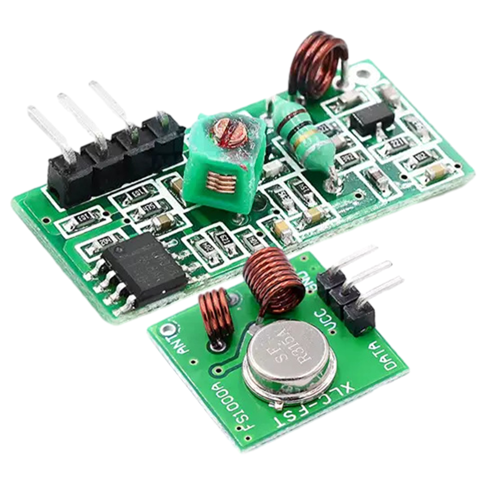 Módulo 315 Mhz Transmisor RF Receptor Remoto Inalámbrico para Arduino ...