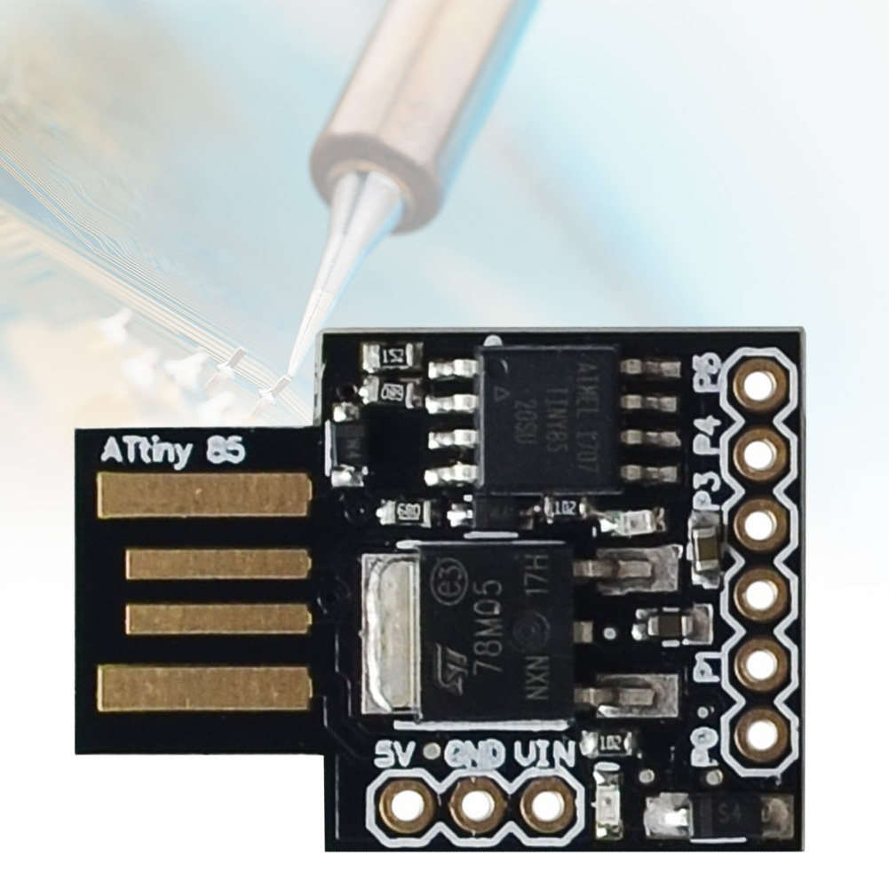 ATTINY85 Digispark Kickstarter Mini módulo USB/DC 5V para Arduino IIC ...