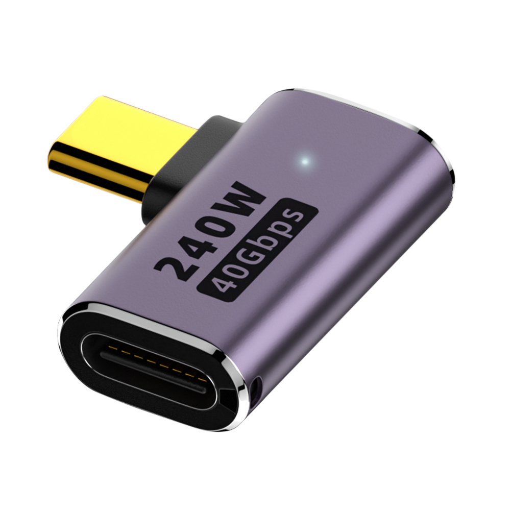 Adaptador portátil tipo C PD 240W Carga USB 4.0 Conector tipo C (Estilo ...