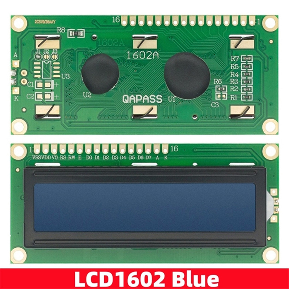 LCD1602 Módulo LCD HD44780 16x2 Carácter para Arduino (pantalla azul ...