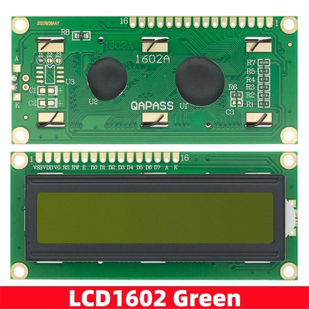 Módulo LCD LCD1602 HD44780 16x2 caracteres para Arduino (pantalla verde 1602) | Bodega Aurrera ...