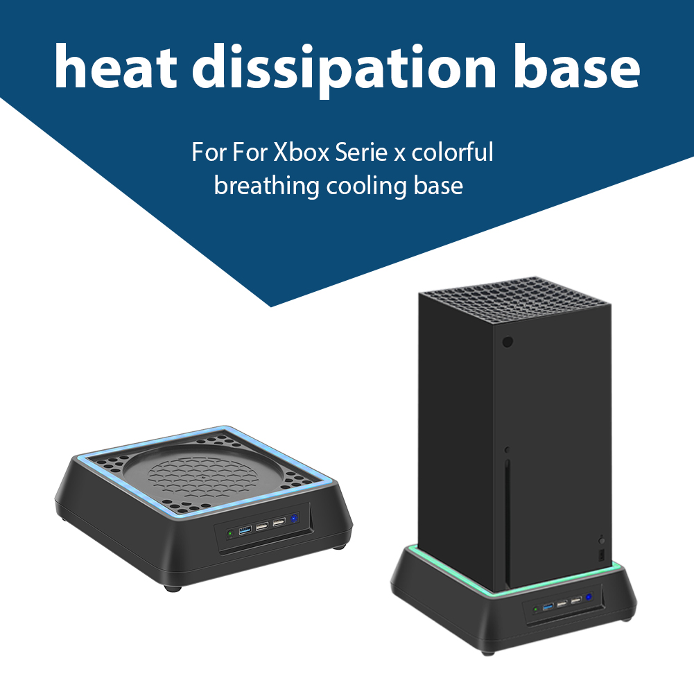 Base de refrigeración Ehuebsd para Xbox Series X con ventilador y 3 ...