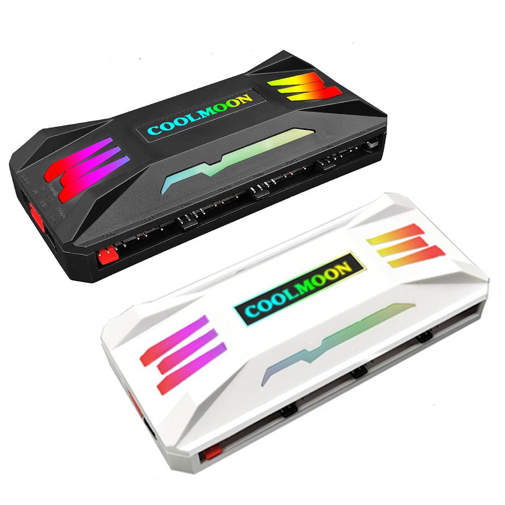 Controlador Rgb 4 Pines Pwm 5 V 3 Pines Argb Control Remoto Del