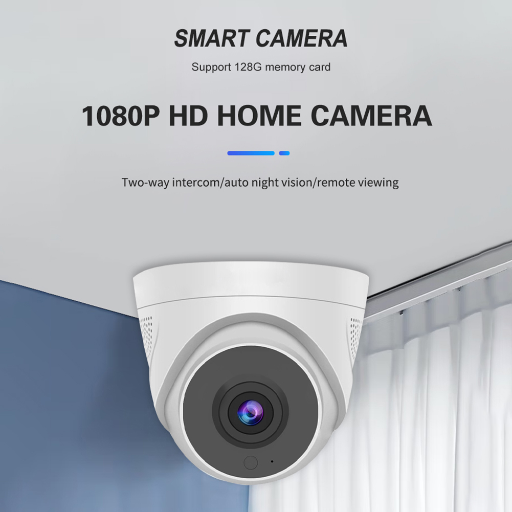 Monitor WiFi Seguimiento automático Cámara de monitoreo remoto Audio ...