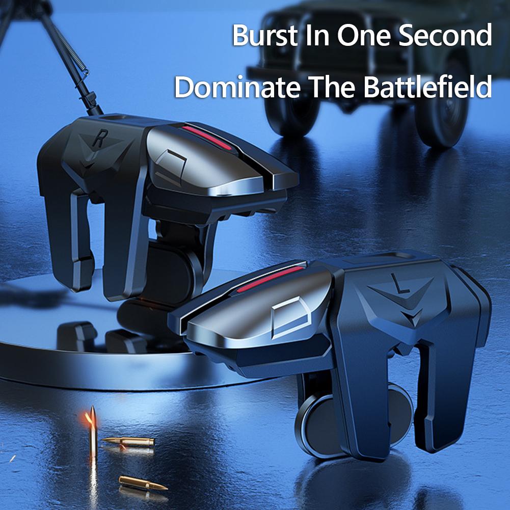 60 uds., controlador de 6 dedos, botón disparador de objetivo para ...