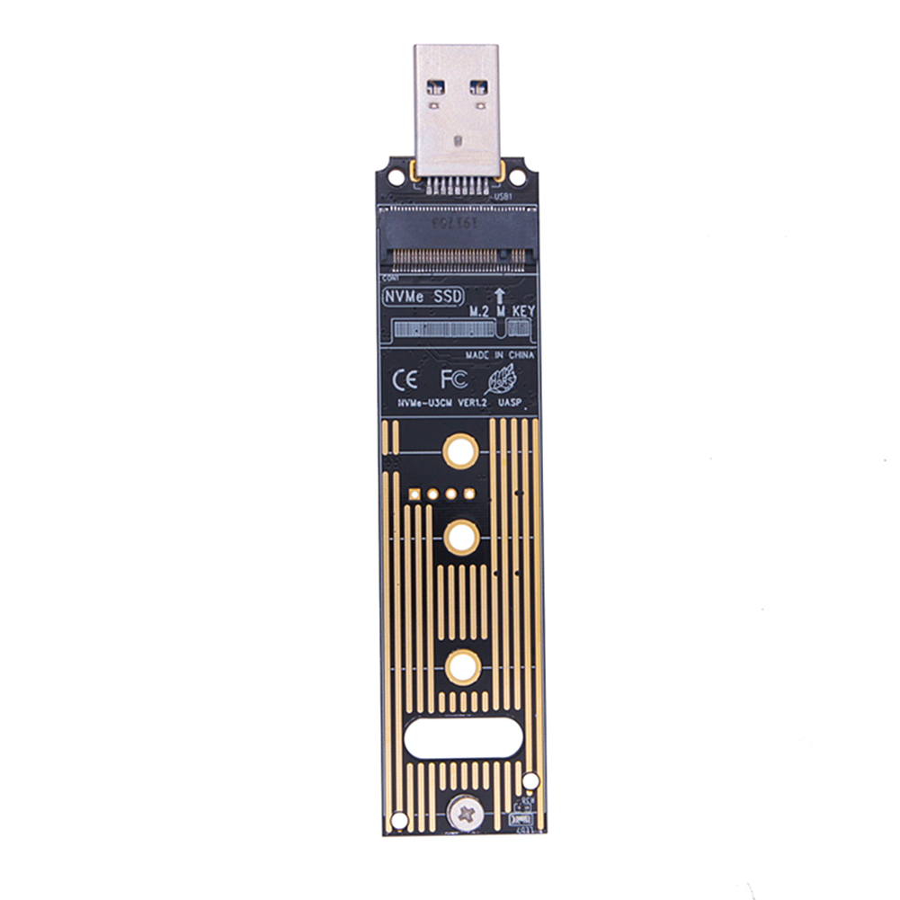 Adaptador M.2 NVME SSD a USB 3.1 Adaptador M.2 NVME USB 3.1 para PCI-E ...