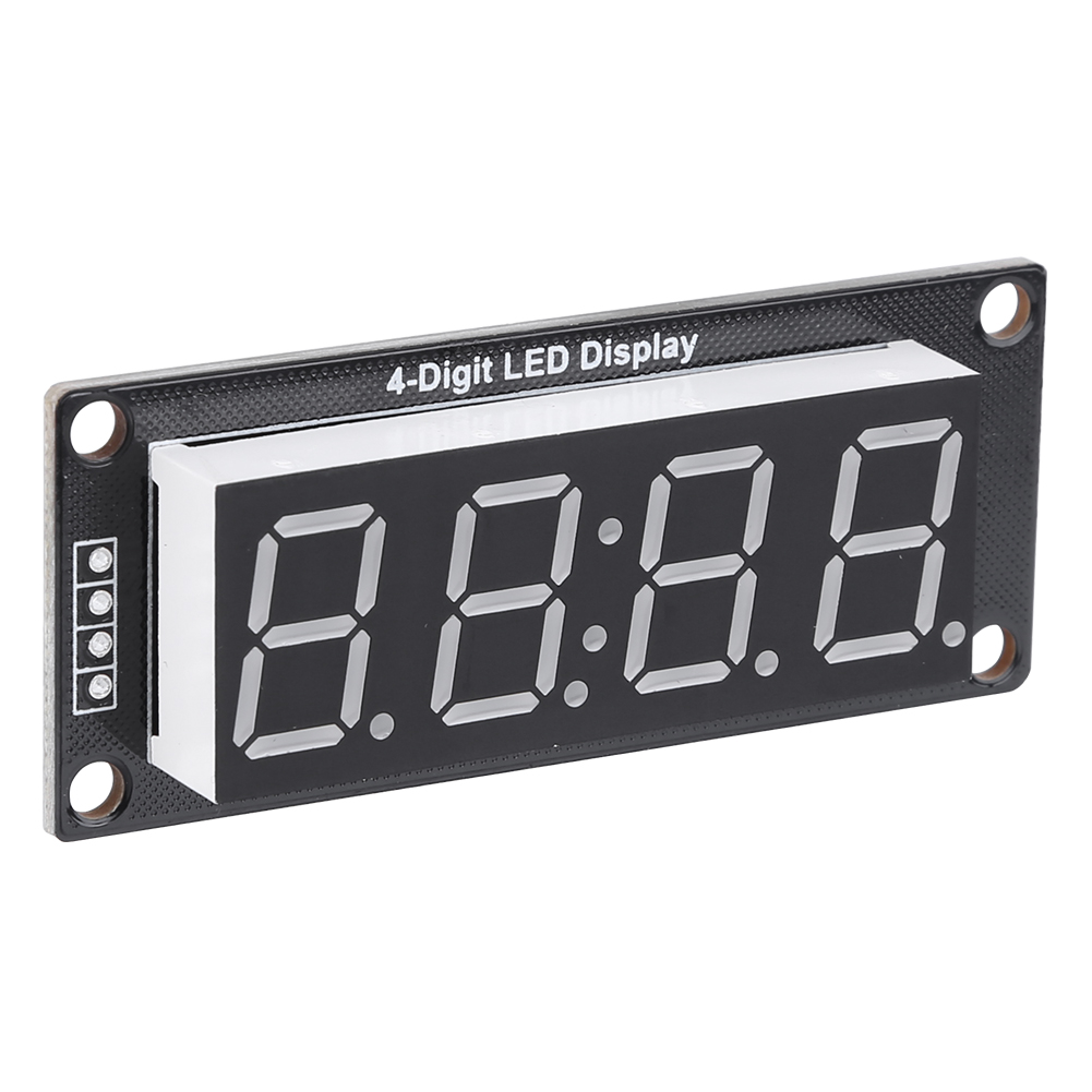 Módulo de pantalla LED TM1637, tubo indicador de tiempo de 4 dígitos ...
