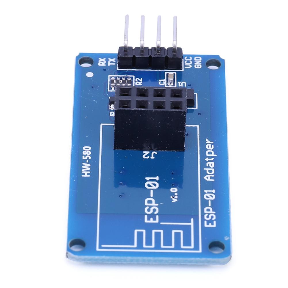 ESP8266 ESP-01 Módulo adaptador inalámbrico WiFi 3.3V 5V Adaptador PCB ...