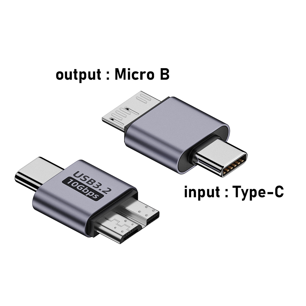 Adaptador de transferencia de datos USB-A/Tipo-C a Micro B para cable ...