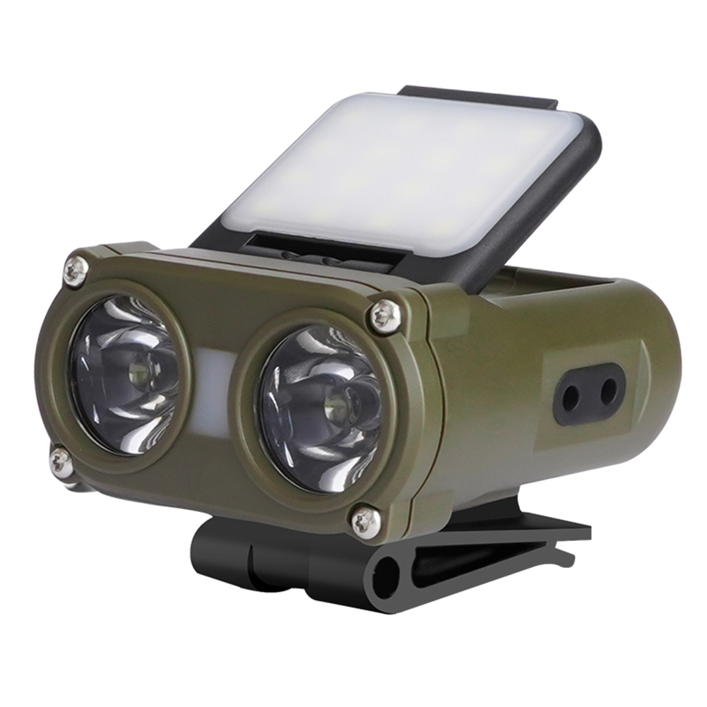 Linterna frontal de inducción LED de 1200 mAh, 700 lm, tipo C ...